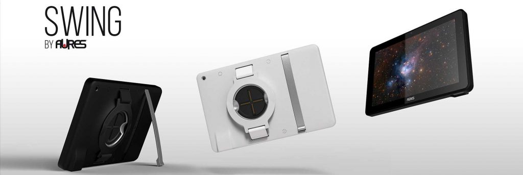 AURES’ SWING is an innovative concept of multi-use POS tablet solution